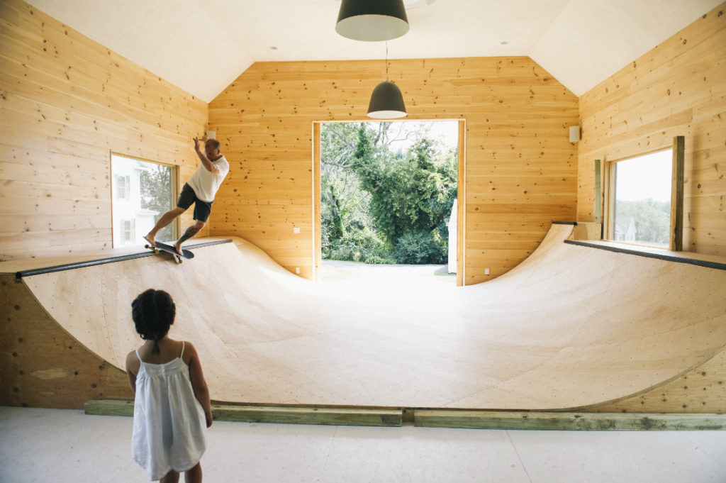 Why not turn your barn into a skate park? - Jenn O'Brien Interiors